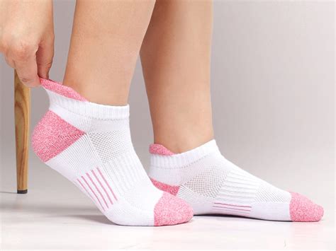 Ilovdaisy Trainer Running Socks Womens 5 Pairsblack Ankle Sports Socks