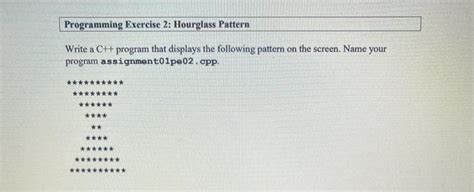 Solved Write A C Program That Displays The Following Chegg