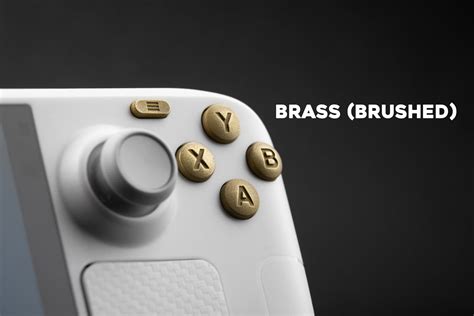 Brass Copper And Aluminum Steam Deck Button Sets Deck Buttons