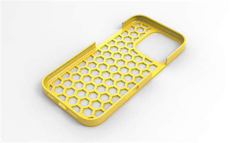 Iphone 16 Pro Cover Case Hexagon Design By Info Sakkez Download Free Stl Model