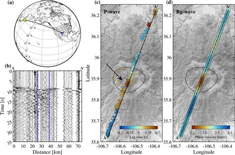 Comparison Of Teleseismic P‐wave Lag Times And 35 S Rayleigh Wave