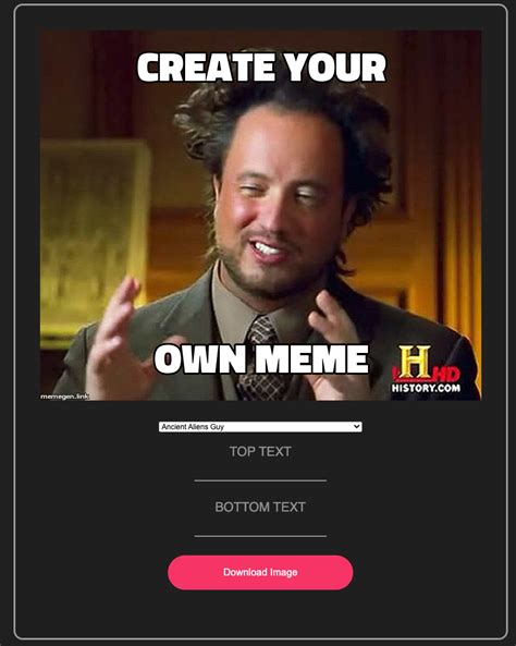 GitHub Konstantin Exe React Meme Generator Generates Your Own Meme From An API