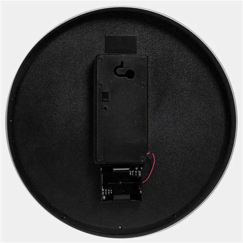 TS Silver Color Wireless Synchronized Clock For Babes And Commercial Use