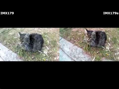 Imx179 Vs Imx179s Daylight Comparison Youtube
