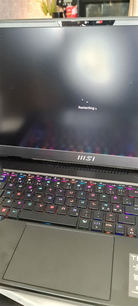 Hi There How Long Does It Take With The Restart My New Msi Gt77 Is Restarting For Almost Half