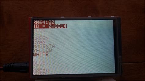 Mcufriendkbv Library For Uno 24 28 35 36 395 Inch Mcufriend