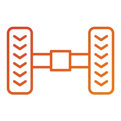 Wheel Alignment Icon Style Premium Vector