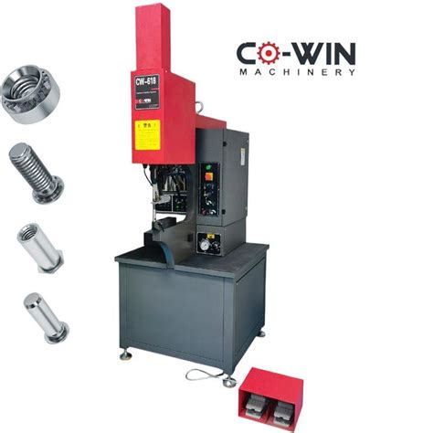 high efficiency automatic feeding fastener insertion riveting machine
