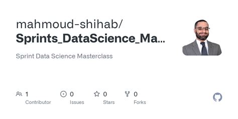 Github Mahmoud Shihabsprintsdatasciencemasterclass Sprint Data