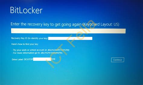 How To Retrieve The Bitlocker Recovery Key From Azure Ad Ict Fella
