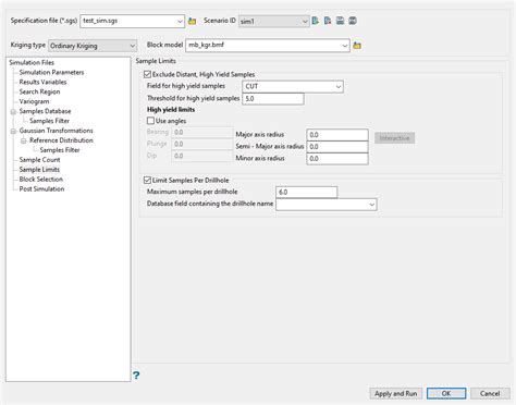 Vulcan Block Simulation Sequential Indicator