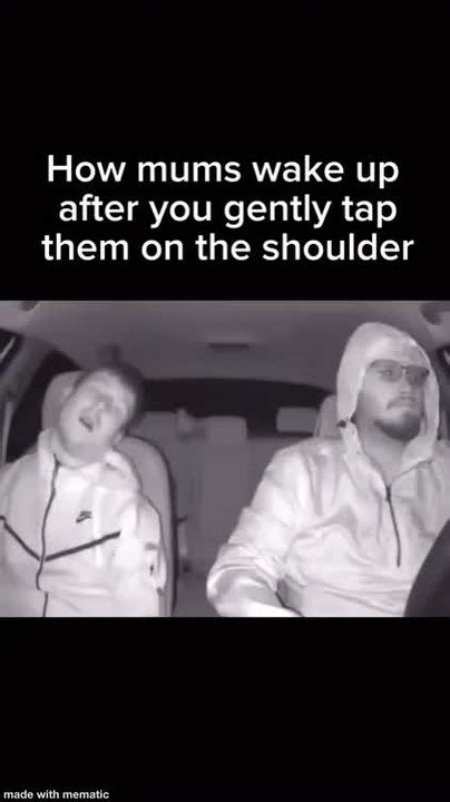 How Moms Wake Up After A Tap On The Shoulder Meme By Moldnugget
