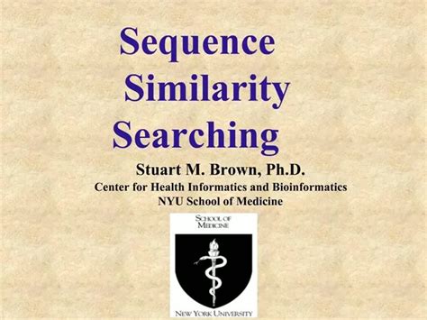 Ppt Sequence Similarity Searching Powerpoint Presentation Free Download Id761555