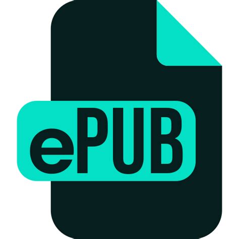 Epub Generic Color Fill Icon