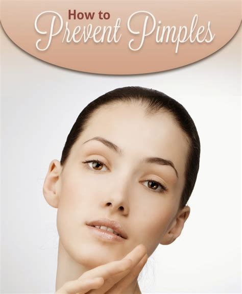 How To Prevent Pimples Tips Park