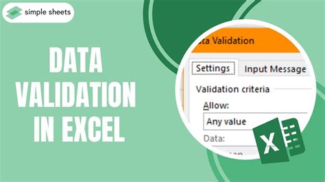 How To Add Data Validation In Excel From Another Sheet Printable