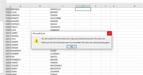 Not Able To Paste Huge Data From One Excel To Another Excel