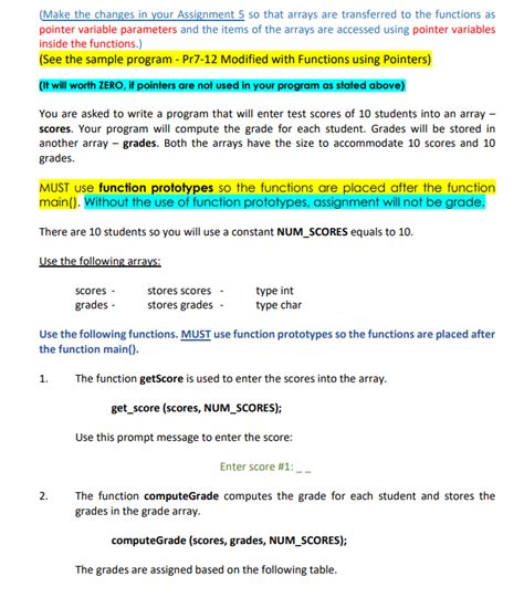 Solved I Need To Modify My Current Code And Use Pointers