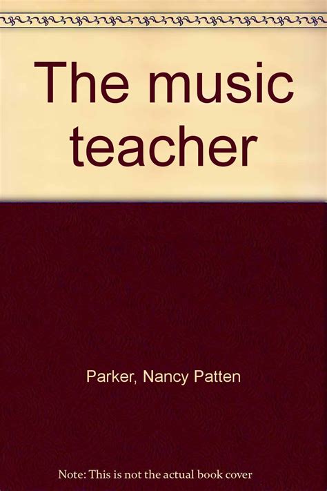 The Music Teacher Parker Nancy Patten Books