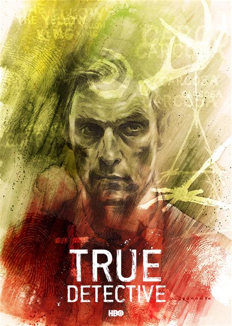 True Detective Matthew Mcconaughey Poster