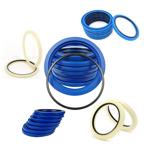Cylinder Hydraulic Buffer Seal Hby U801 U641 Polyurethane Blue Color