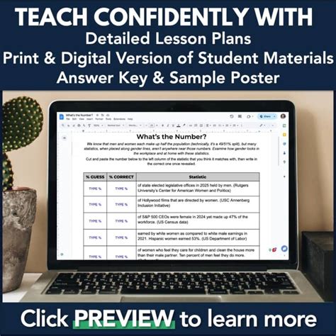 Gender Issue Stratification Statistics Poster Project Activity For