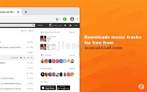 谷歌浏览器插件spotify™ And Deezer™ Music Downloader 下载spotify和deezer网站上的音乐 （chrome插件）谷歌浏览器插件网