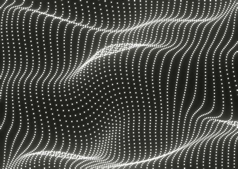 Premium Photo Technology Abstract White Background With Flowing Glowing Particles Dark Background