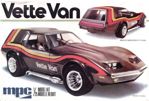 Mpc 1977 Chevy Vette Van Custom Spotlight Hobbies