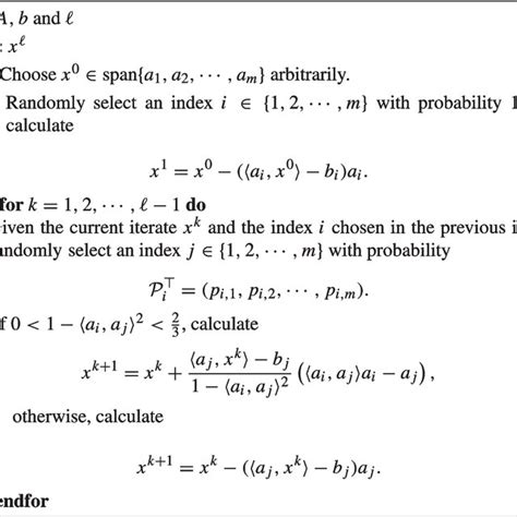 An Acceleration For Algorithm 1 Download Scientific Diagram