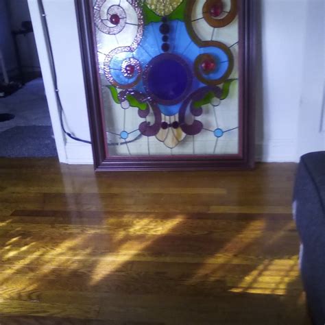 Stained Glass Window Framed