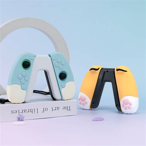 Nintendo Switch Oled Game Console Handle V Shaped Handle Joycon Handle Grip NS Portable Bracket