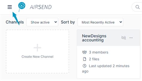 files view airsend docs