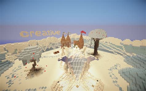 Creative Spawn FadeCloud Minecraft Map