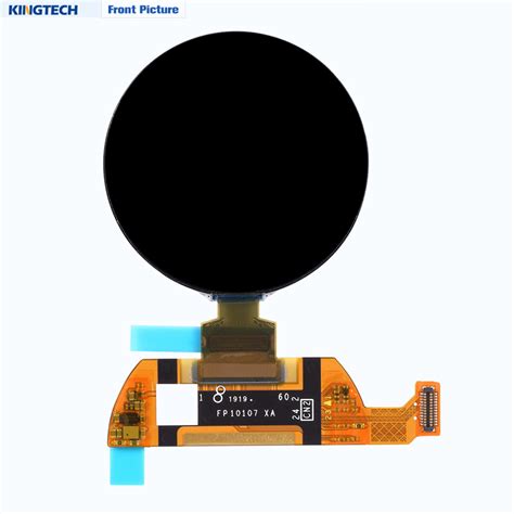 Round Circular Lcd Tft Display Module Manufacturer Kingtech Display
