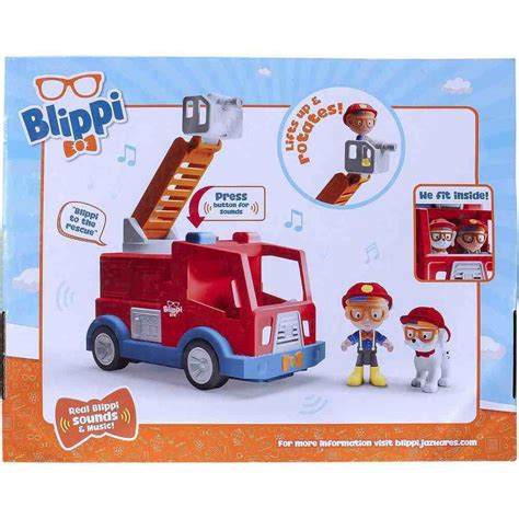 Blippi Feature Vehicle Fire Truck Collectible Vehicle Au
