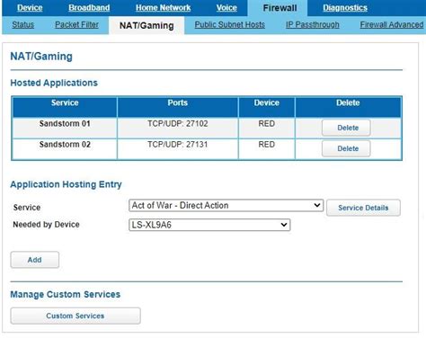 Port Forwarding On BGW For Game Server Help AT T Community Forums