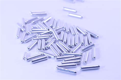 Metallic Silver Rods Marlene Bakes