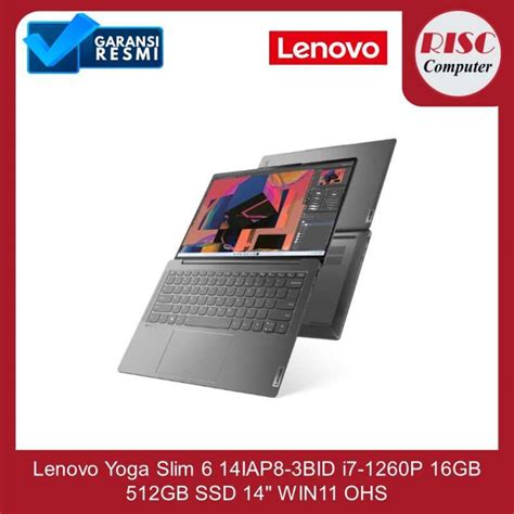 Jual Lenovo Yoga Slim Iap Bid I P Gb Gb Ssd Win Ohs Di Seller Risc Computer