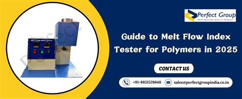 Guide To Melt Flow Index Tester For Polymers In 2025