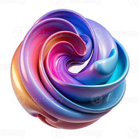 Dramatic Contemporary A Dynamic Abstract Depiction Of Fluid Dynamics With Swirling Colorful