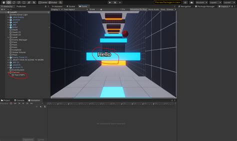 Textmeshpro Not Working Runity3d