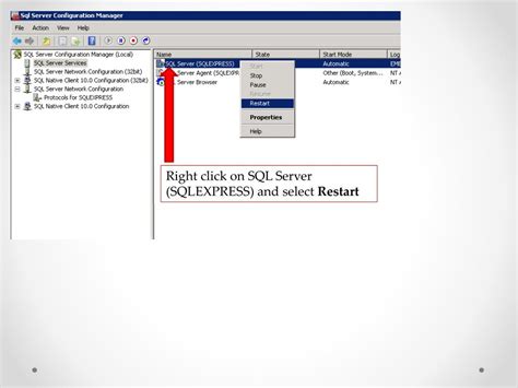 ppt part 1 installing sql server 2008 express edition on windows