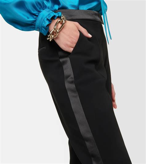 Max Mara Elegante Keras High Rise Slim Pants Max Mara