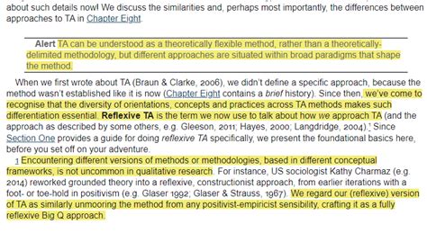 Notes On Thematic Analysis A Practical Guide Chapter Dr Andrew Huang S Blog