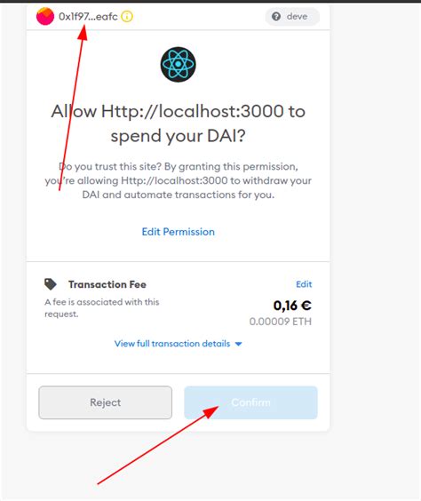 Testing Metamask Doesnt Allow Me To Approve Transactions Ethereum