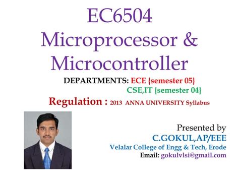 Microprocessor And Microcontroller 80868051 Notes Pdf Operating Systems Computer Software