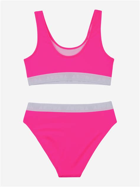 Купальник детский для девочки раздельный Aruna розовый цвет — купить за 1900 руб со скидкой 36