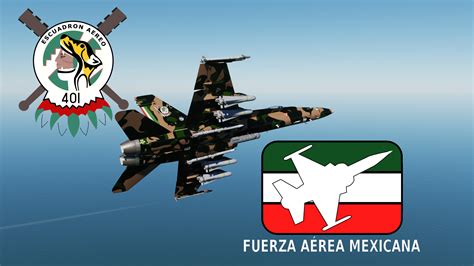 F 18 Fuerza Aerea Mexicana Fam