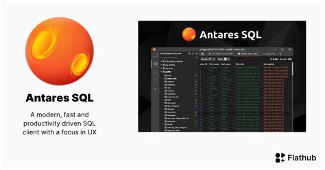 Instalar Antares Sql En Linux Flathub
